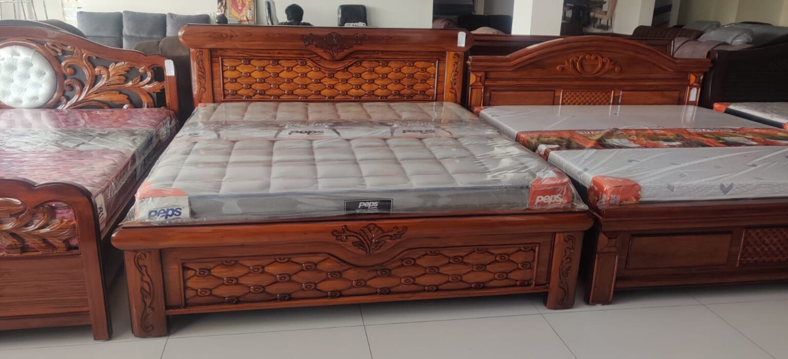 GNT Full Teak Wood Cot – Online Furniture Shopping Store: Shop Online ...